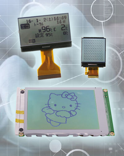 LCD Display Manufacturer for Monochrome Graphic LCD Display